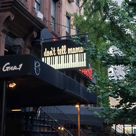 Don T Tell Mama NYC Restaurant New York NY OpenTable