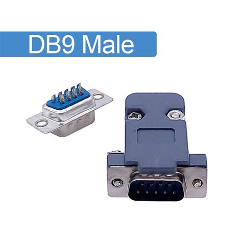 Db9 Serial Adapter Connector Plug D Type Rs232 Com Grandado