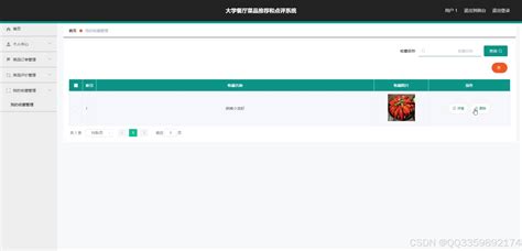 javaweb jsp ssm大学餐厅菜品推荐和点评系统 vue录像 基于javaweb的食堂菜品评价系统功能github csdn博客