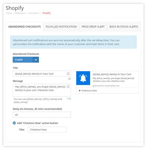 Web Push Notifications On Shopify Pushalert
