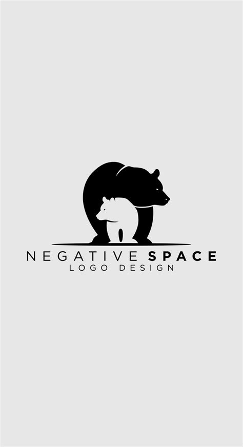 Modern Minimalist Negative Space Business Logo Design