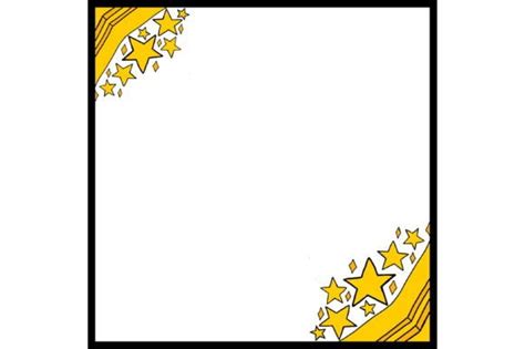 Star Ornament Square Border Vector Graphic By Arsa Adjie · Creative Fabrica