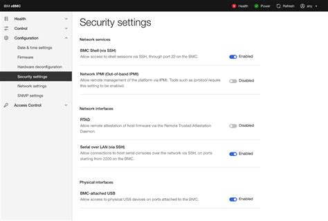 Security Settings · Issue 5 · Openbmcwebui Vue · Github