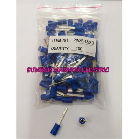 Jual Skun Pin Flat Skun Pin Pipih Pin 2f 2 5mm Biru Jakarta Barat Sumber Makmur