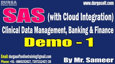 sas tutorials demo 1 by mr sameer on 19 10 2022 10am ist