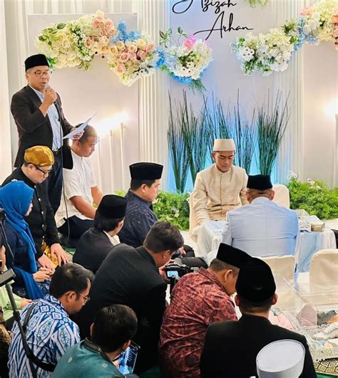 Potret Pernikahan Sederhana Putri Andre Rosiade Dan Pratama Arhan