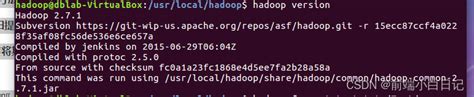 “hadoop：未找到命令”解决办法 hadoop未找到命令 csdn博客
