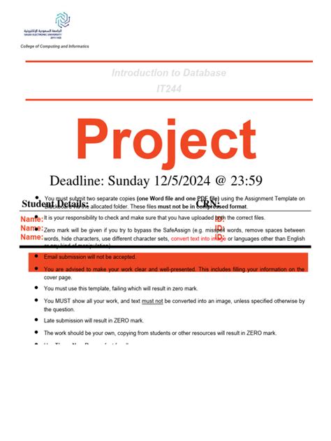 It 244 Project Pdf Databases Computer File