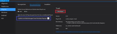 How To Make Toast In Visual Studio Cordova App Stack Overflow
