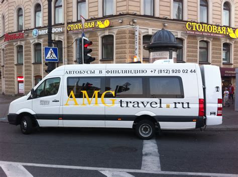Bus to Finland, Bus to Helsinki from Saint-Petersburg » AMG travel