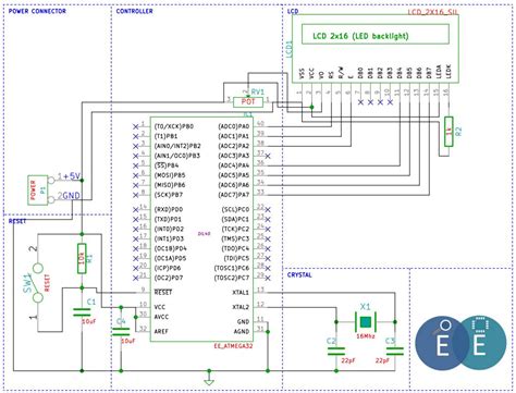 file avr interfacing lcd 16x2 4bit tutorials