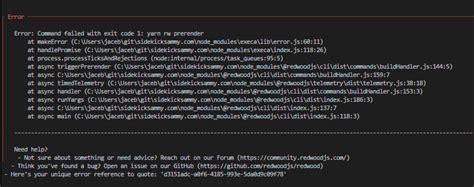 redwoodjs prerending help