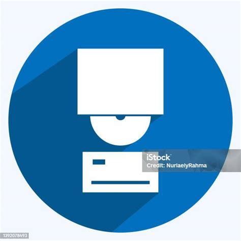 아이콘 브랜딩 디지털 웹 기호에 적합합니다 긴 그림자 스타일 편집 가능한 간단한 디자인 디자인 템플릿 벡터 간단한 기호 그림 가격에 대한 스톡 벡터 아트 및 기타 이미지