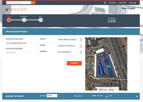 Unirac U Builder Integration Helioscope