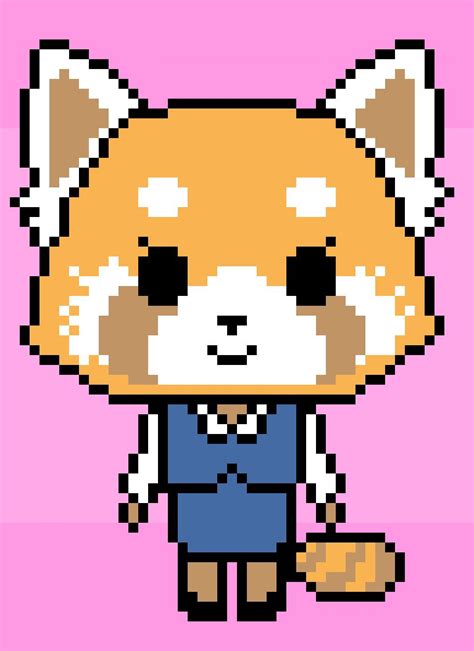 I Made Some Pixel Art Of Retsuko R Aggretsuko