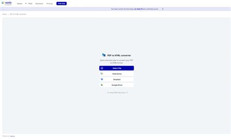 A Quick And Easy Guide To Convert PDF To HTML Online UPDF