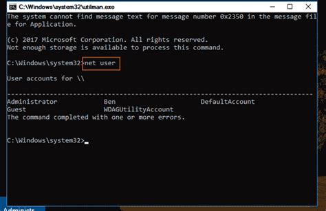 Createadd An Admin Account To Windows 10 Without Logging