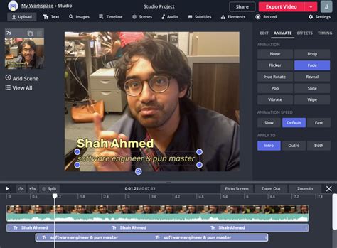 How To Make Text Fade In