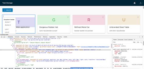 Dropdown Button With Position Absolute Overrides By Position Static · Issue 2332 · Vmware