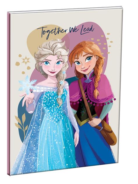 Disney Frozen Together B5 Lined Notebook 40 Sheets Javoli Disney On