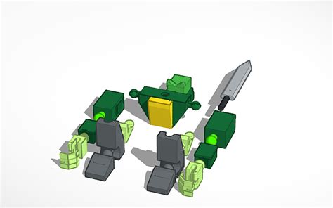 3d Design Kreo Transformers G1 Springer Upgrade Kit Tinkercad