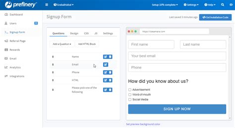 Customizing Your Project Prefinery Support