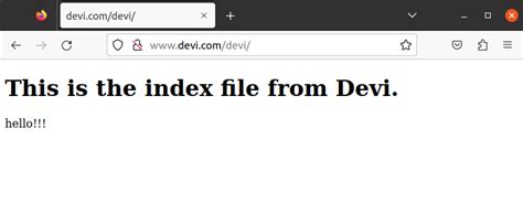 Configuration Using Apache2 Server By Chhabhaiya Devanshi Medium
