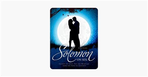 ‎solomon On Sex On Apple Books