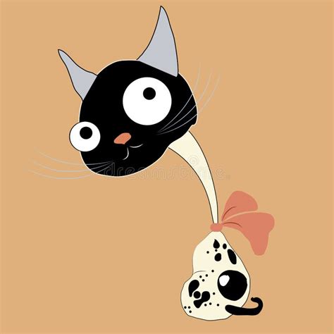 Gato Que Se Pregunta Ilustración Del Vector Ilustración De Blanco