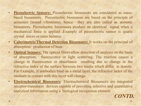 Biosensors Structure And Application Pptx