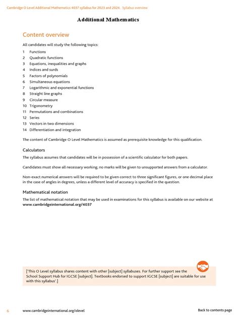 Additional Math Pdf Teaching Mathematics Mathematical Analysis