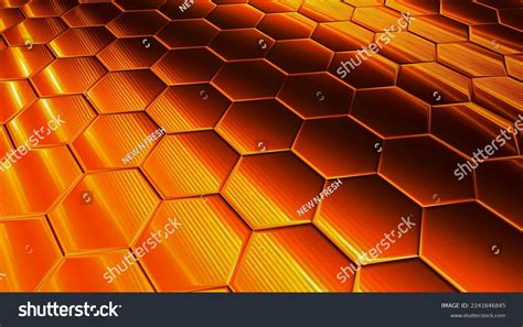 Gold Gradient Abstract Background Soft Glowing Stock Illustration
