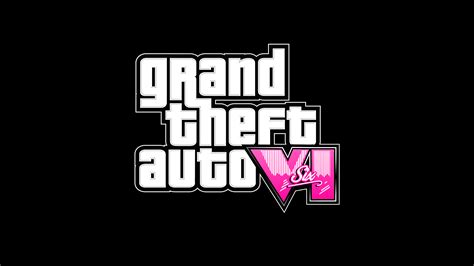 Grand Theft Auto 6 Logo 🌴🌆grand Theft Auto Vi Online Logo