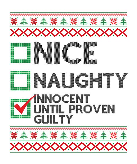 Nice Naughty Innocent Until Proven Guilty Digital Art By Nassy Fine Art America