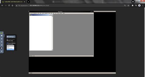 novnc incorrectly calculates the mouse position after remote rescalling