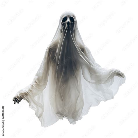 Ghost Costume Isolated On A Transparent Background Generative Ai Stock Illustration Adobe Stock