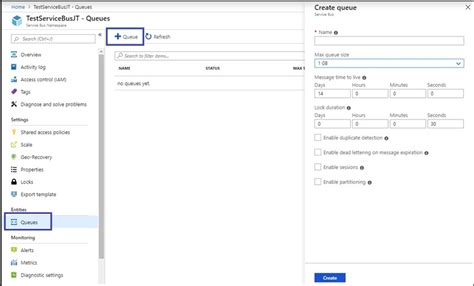 Working With Queue Azure Service Bus