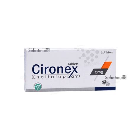 Cironex Tablets 5mg Sehatmund Online Medicine