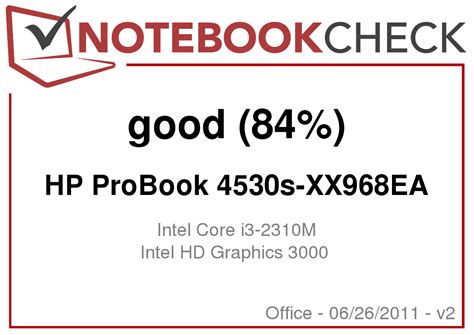 Review Hp Probook S Notebook Notebookcheck Net Reviews