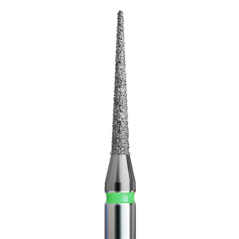 Купить 858G FG.016 Бор алмазный стоматологический игловидный зеленый ...