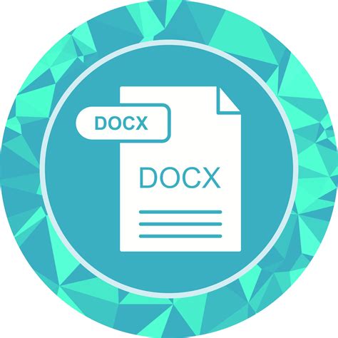 DOCX Vector Icon 18934959 Vector Art At Vecteezy
