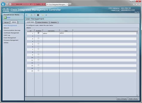 Cisco UCS C M Cisco Integrated Management Controller CIMC Thomas Maurer