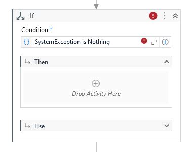 Checking For System Exception Studio UiPath Community Forum