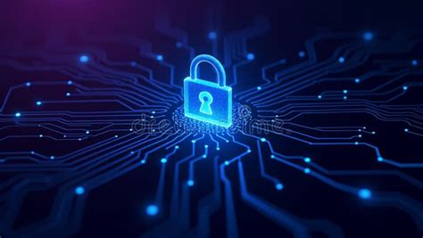 Cybersecurity Concept With Digital Shield And Secure Data Network