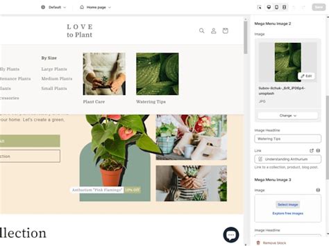 Create Shopify Mega Menu Dropdown Menu Shopify Collection By
