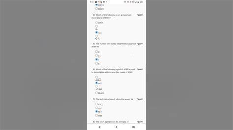 Micro Processor Interfacing Nptel Assignment 2 Solutions 2023 Youtube