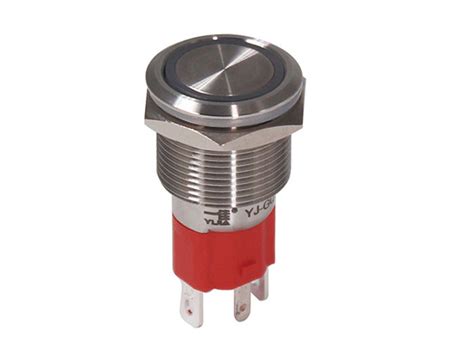 High Current Vac Self Reset A Push Button Switch