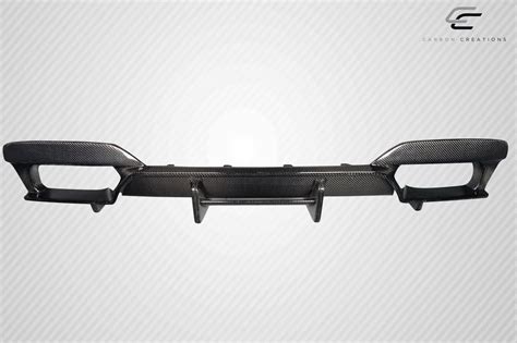 Carbon Creations® 118039 Sceptre Style Carbon Fiber Rear Diffuser