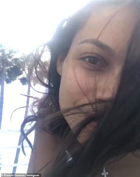 Rosario Dawson Embraces Her Milestone 40th Birthday By Going Topless As