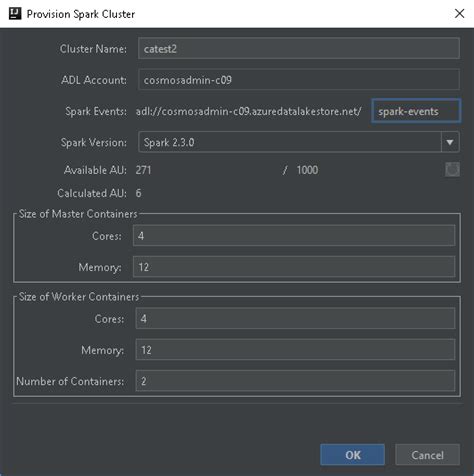 Intellij Should Allow To Edit Spark Event In Provision Dialog · Issue